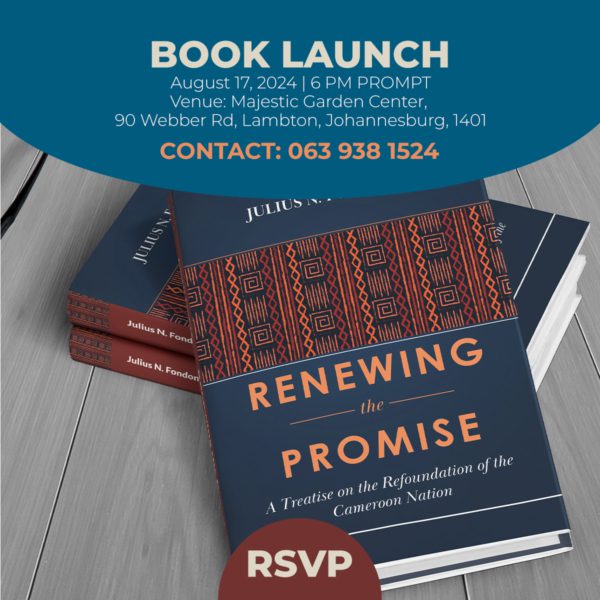 Johannesburg Book Launch – Renewing the Promise – Spears Books